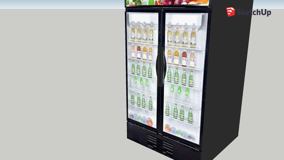 display fridge | 3D Warehouse