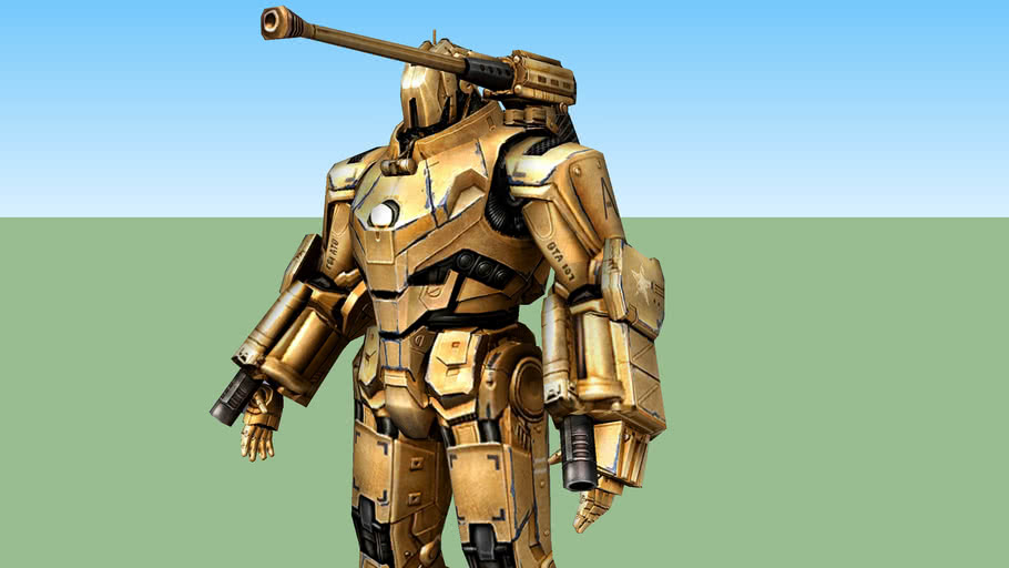 Hammer Drone из игры Iron Man 3 | 3D Warehouse