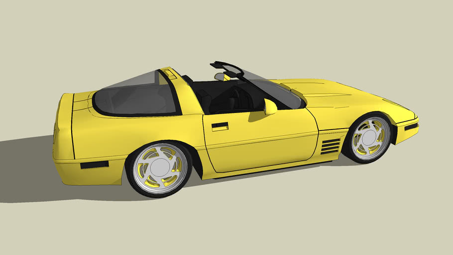 Chevrolet Corvette C4 | 3D Warehouse