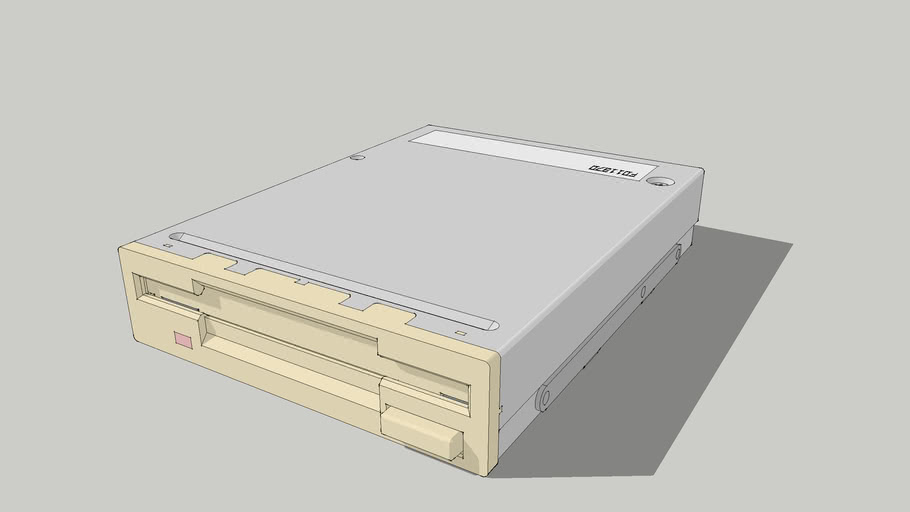 3.5inch Floppy disk drive | 3D Warehouse