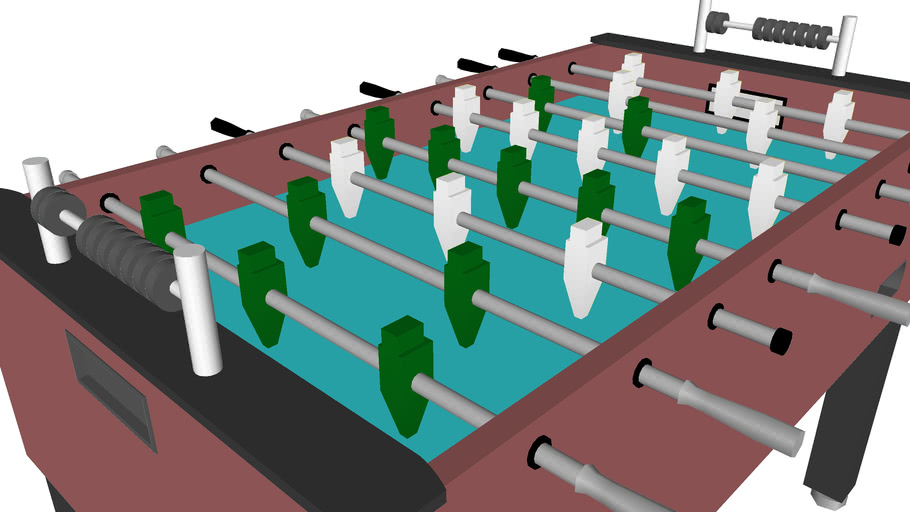 Foosball Table | 3D Warehouse