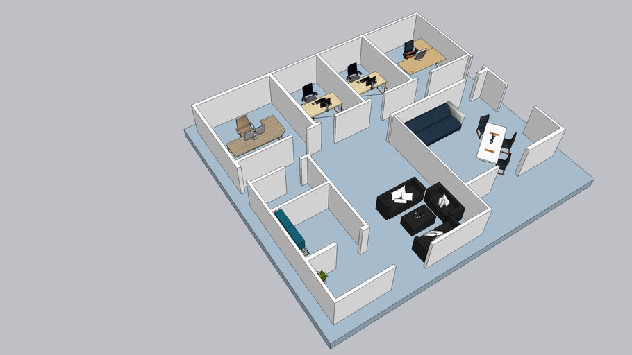 Office Layout | 3D Warehouse