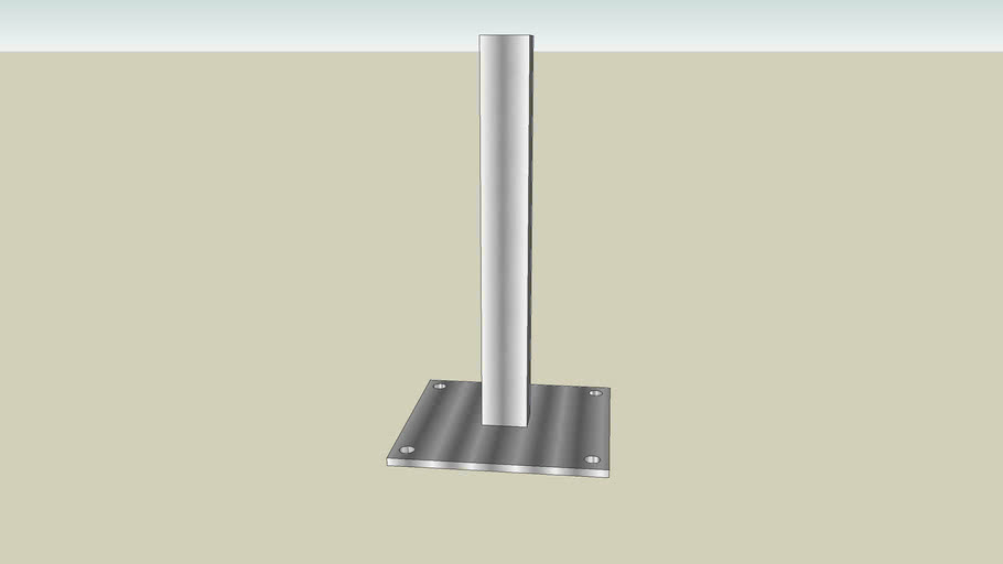Metal Post | 3D Warehouse