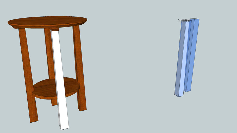 Round Side Table | 3D Warehouse