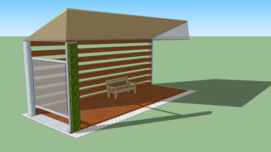 public bus station 1 | 3D Warehouse
