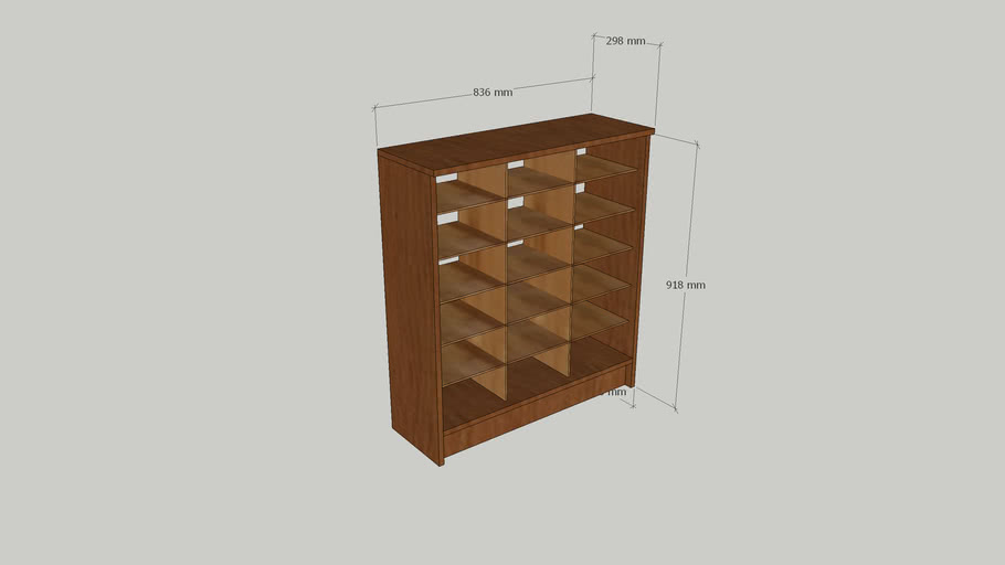 shoe rack | 3D Warehouse