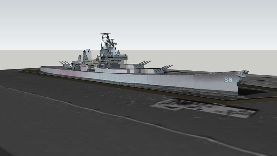 USS ALABAMA | 3D Warehouse