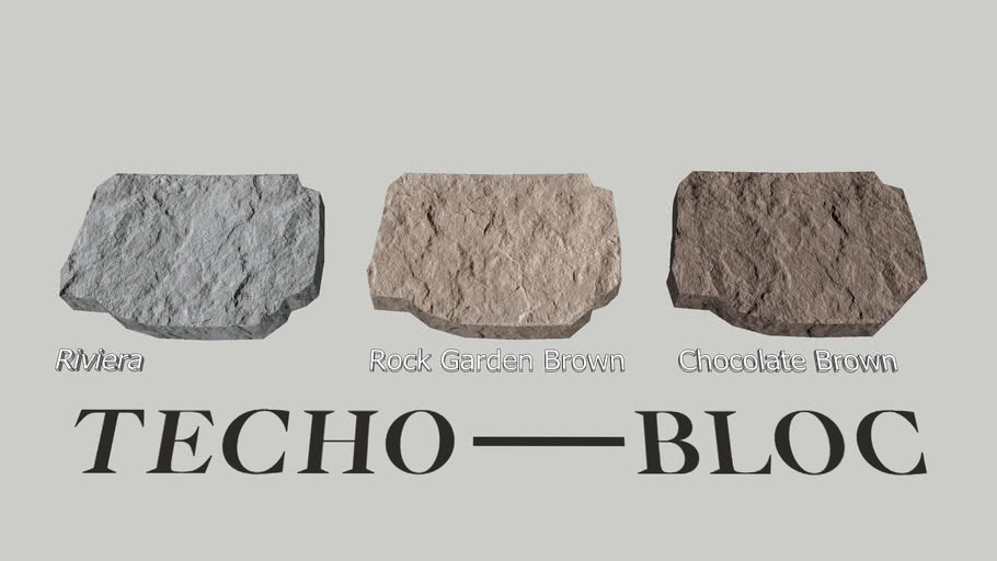 Techo-Bloc - Maya Steps | 3D Warehouse