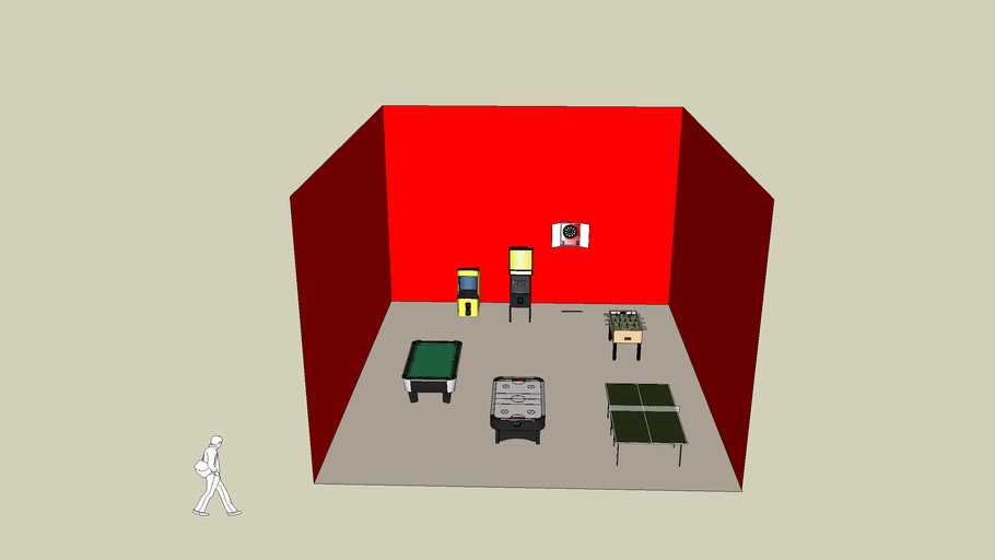 Arcade/games room | 3D Warehouse