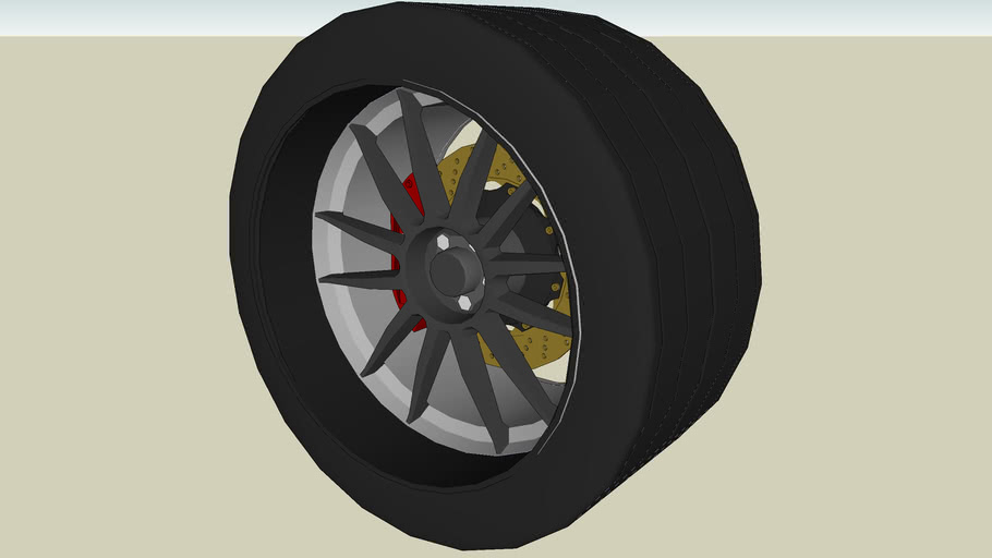 2007 Renault Formula 1 Wheel | 3D Warehouse