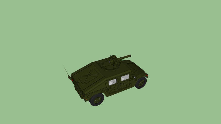 Humvee tow | 3D Warehouse