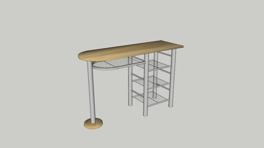 Table bar | 3D Warehouse