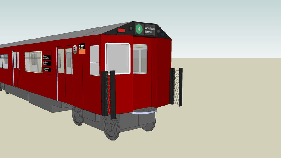 R33 Main Line Cars 9261-9262 'Redbird' Scheme | 3D Warehouse