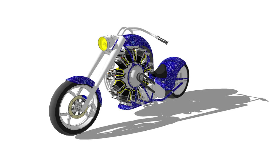 Extreme Custom Chopper | 3D Warehouse