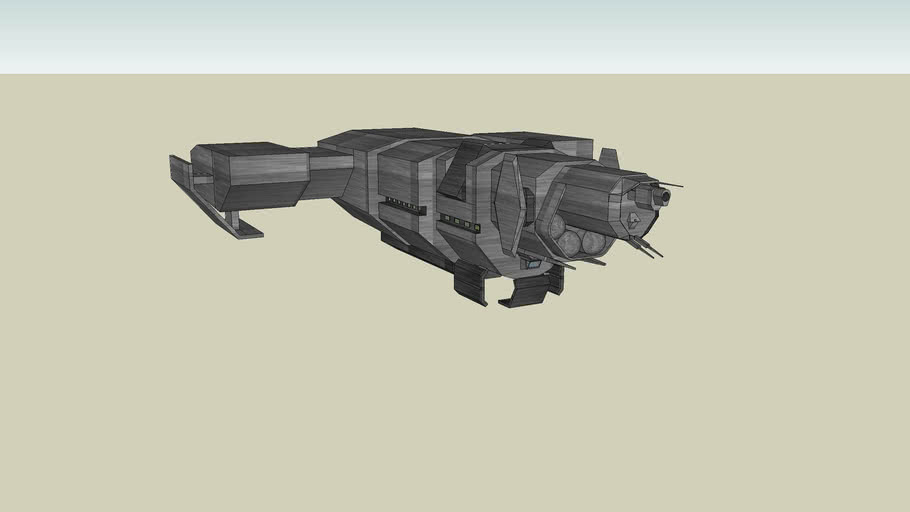 UNSC ship | 3D Warehouse