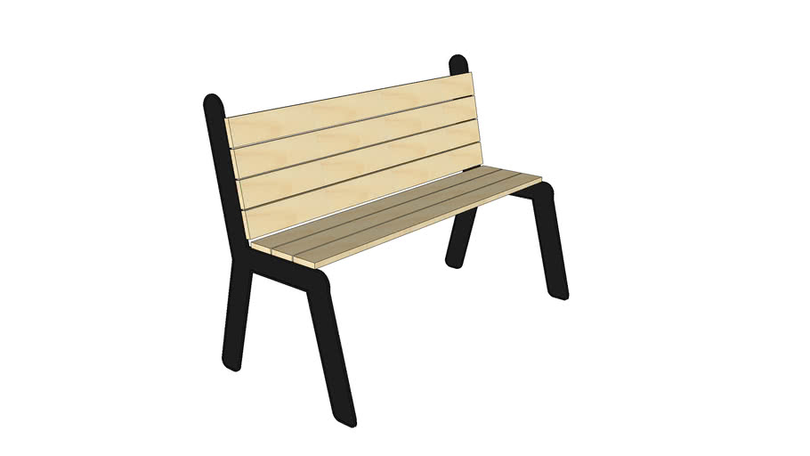 Park Bench | 3D Warehouse
