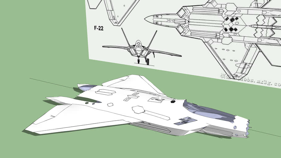 F-22 | 3D Warehouse