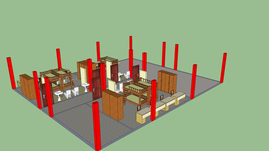 dormitory | 3D Warehouse