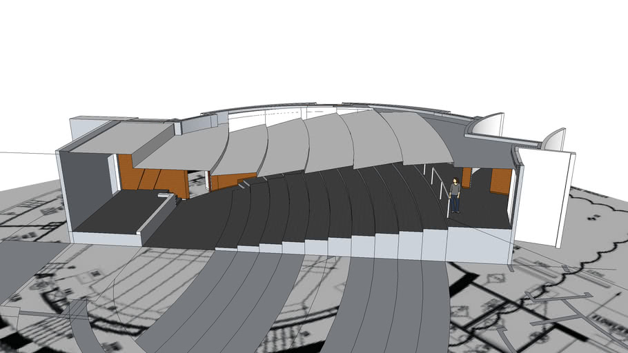 Dammam University BLDG 115-Auditorium | 3D Warehouse