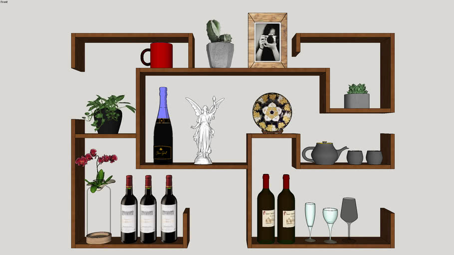 Floating Shelves | 3D Warehouse