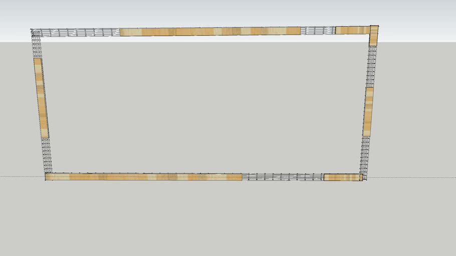 Scenes frame - Silver metal | 3D Warehouse