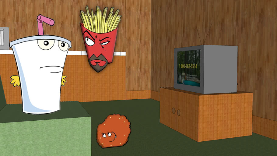 Aqua Teen Hunger Force House | 3D Warehouse