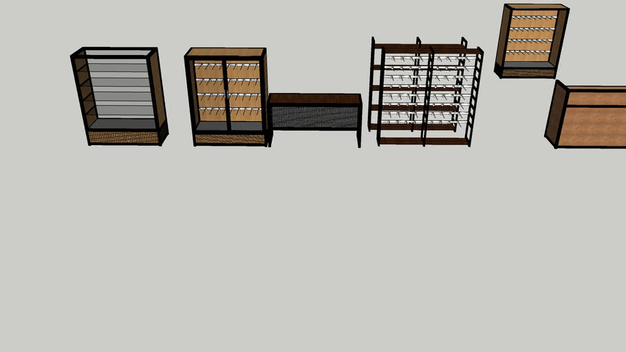 Phone Shop Rack | 3D Warehouse
