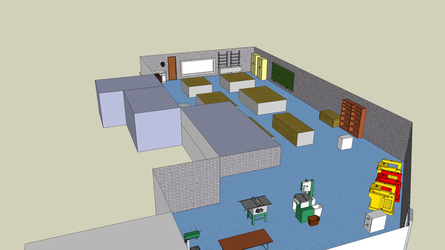 Wood Shop Room | 3D Warehouse