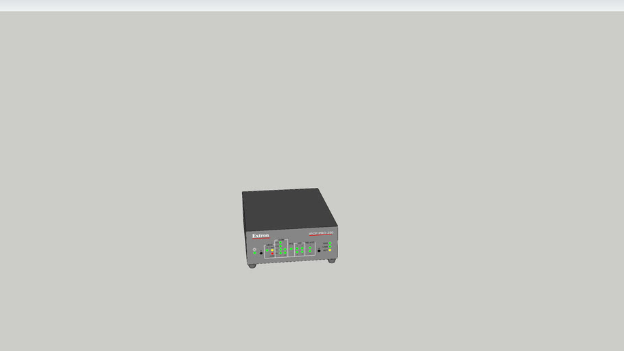 EXTRON IPCP PRO 250 | 3D Warehouse