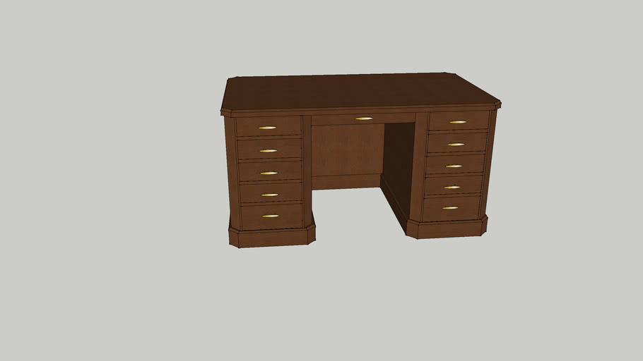Executive Desk | 3D Warehouse