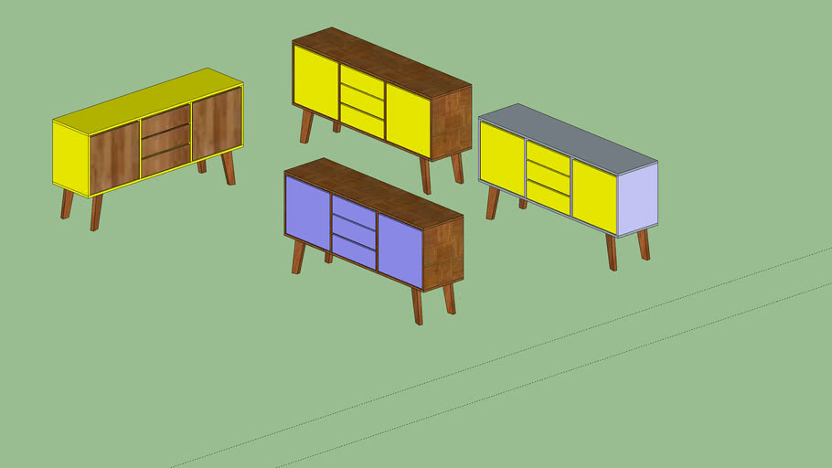 Buffet | 3D Warehouse