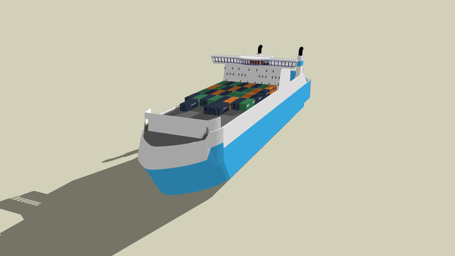 RORO ship | 3D Warehouse
