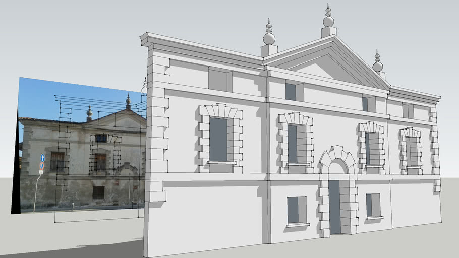 Neoclassical facade | 3D Warehouse