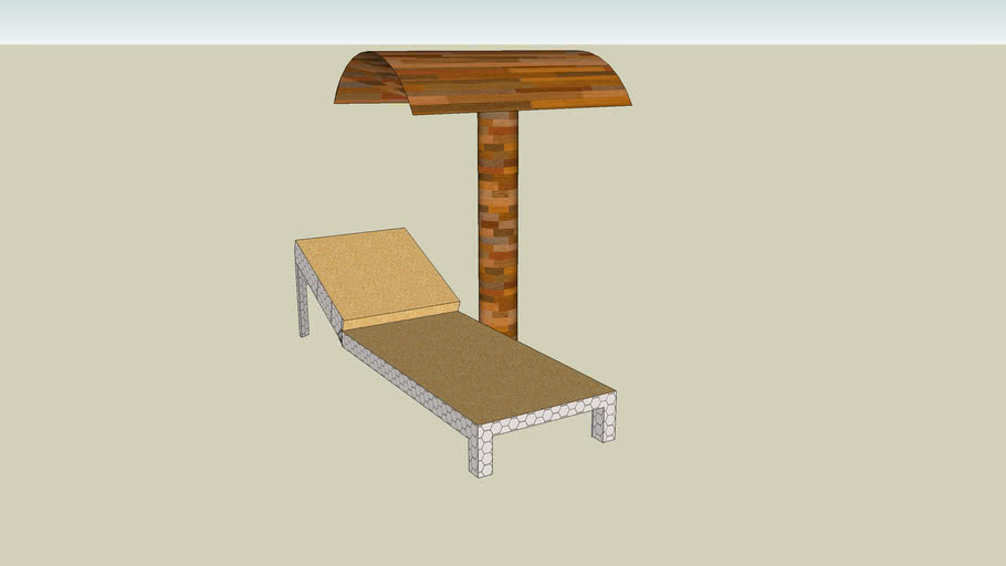 Beach chair | 3D Warehouse