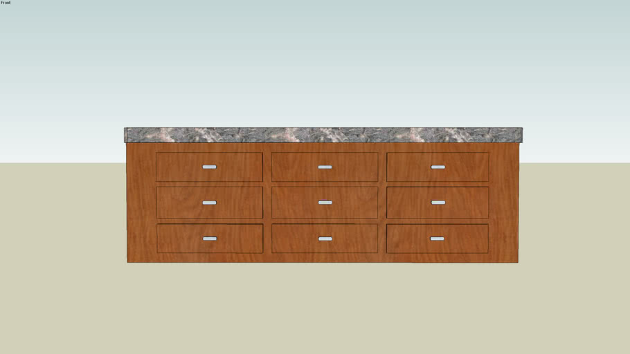 kitchen drawers & cabinets | 3D Warehouse