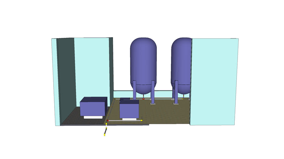 chamber piping plan | 3D Warehouse