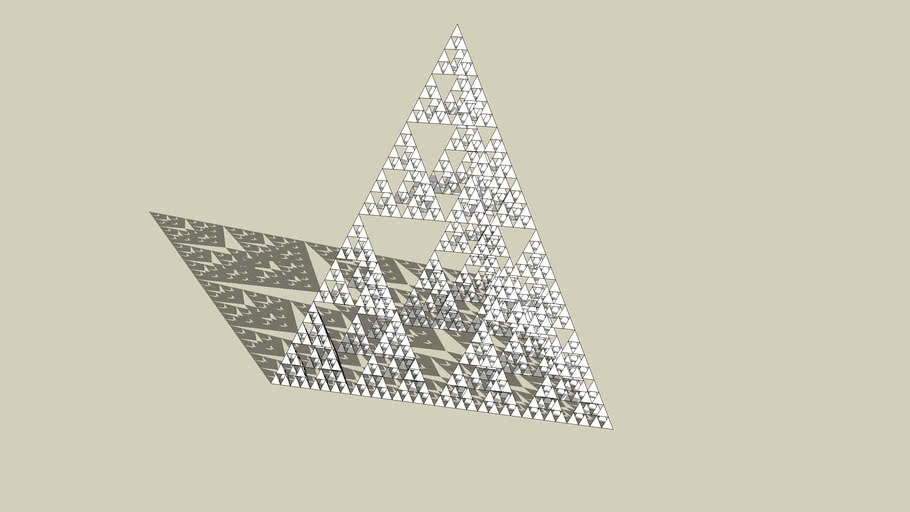 3D Sierpinski Triangle | 3D Warehouse