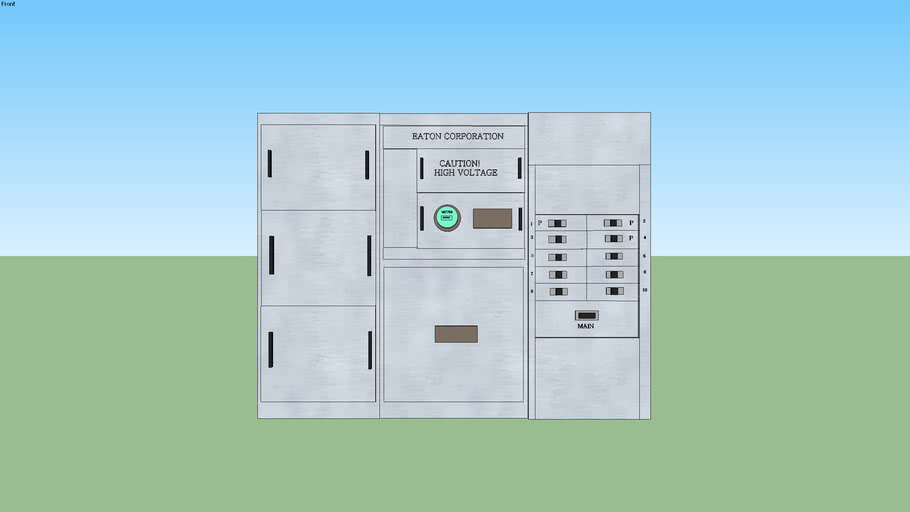 Main Distribution Panel | 3D Warehouse
