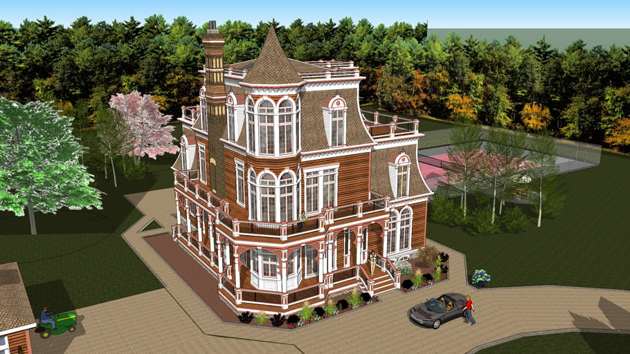 My Victorian Mansion | 3D Warehouse