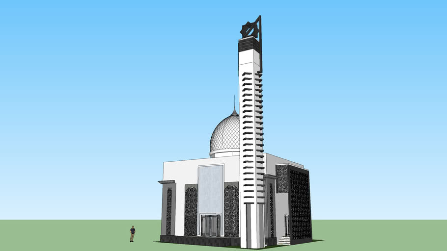 Mesjid Minimalis Modern | 3D Warehouse