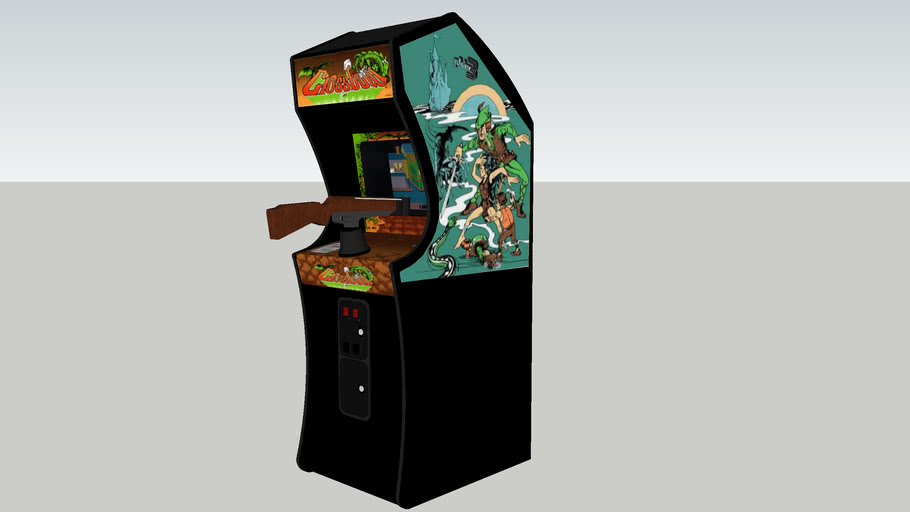 Crossbow arcade game style B | 3D Warehouse