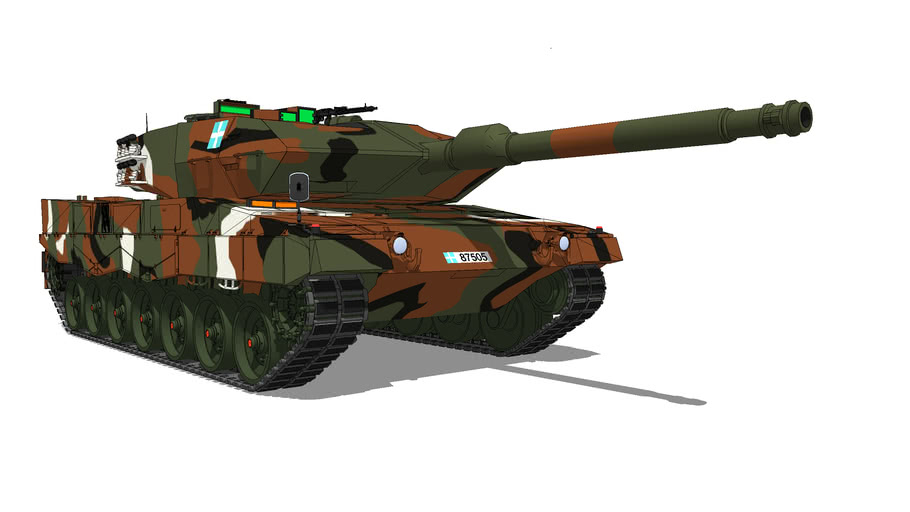Leopard 2A6 HEL | 3D Warehouse