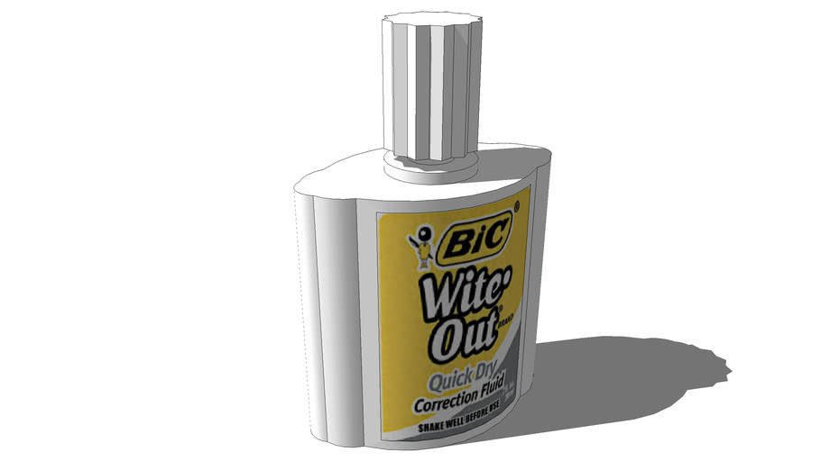 Wite-Out | 3D Warehouse