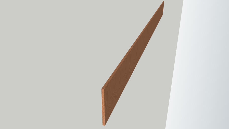 Scaffold Toeboard | 3D Warehouse