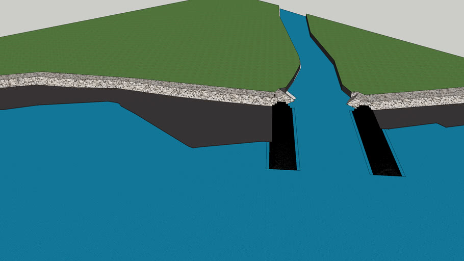 bangunan jetty | 3D Warehouse