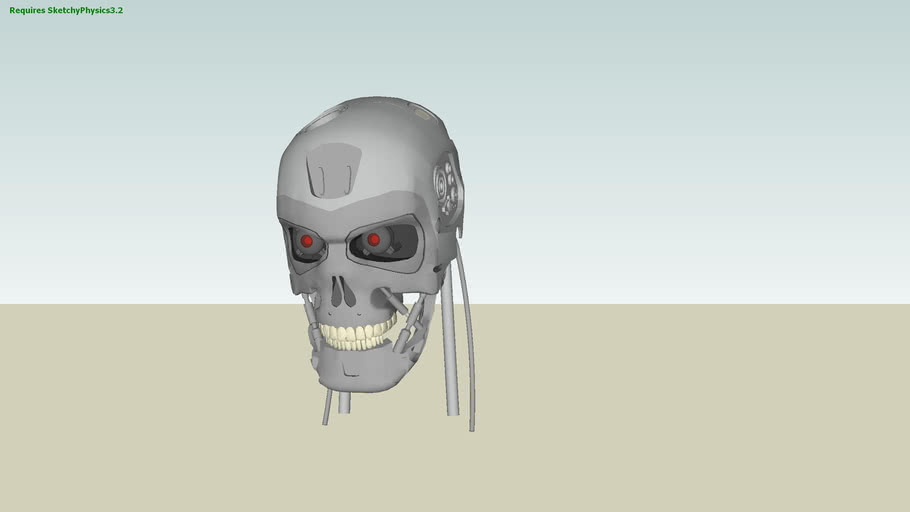Terminator T800 Head | 3D Warehouse