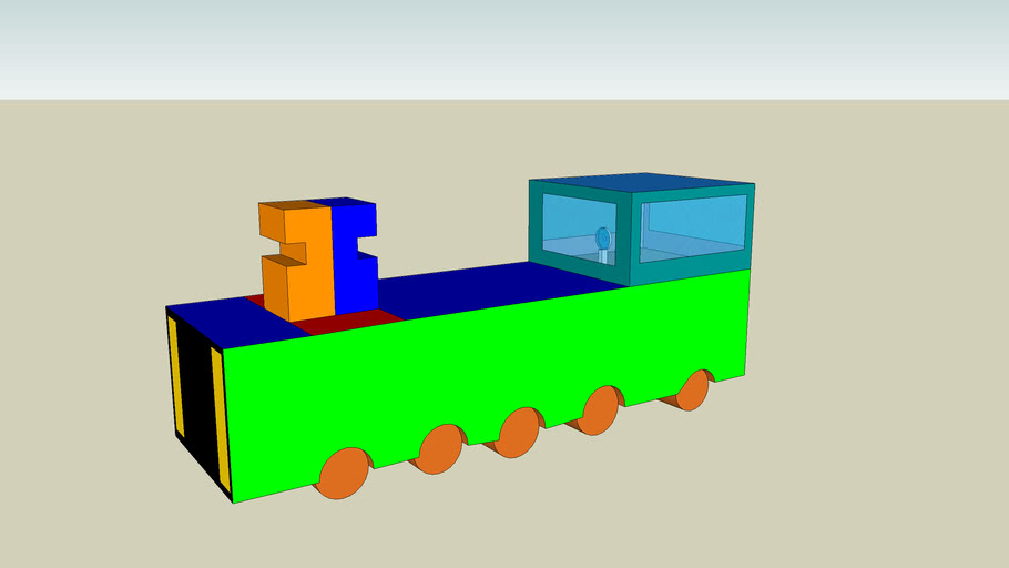 train | 3D Warehouse