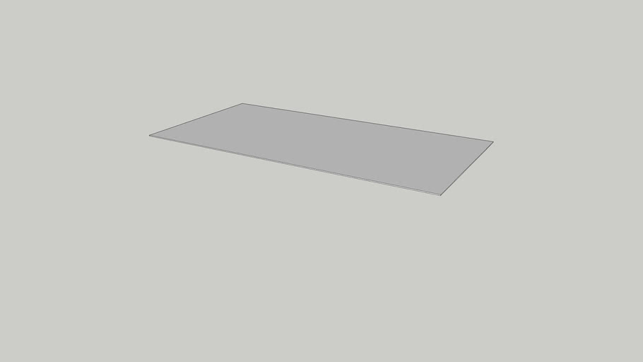 1/4' x 48' x 96' MDF | 3D Warehouse