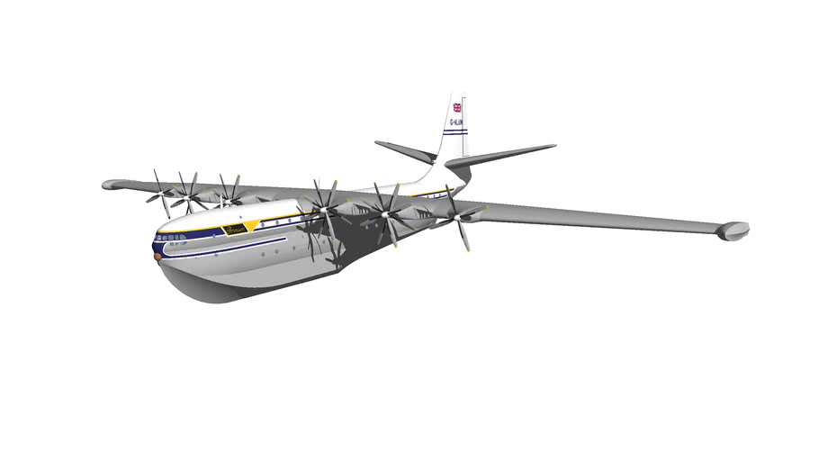 Saunders Roe SR45 Princess | 3D Warehouse