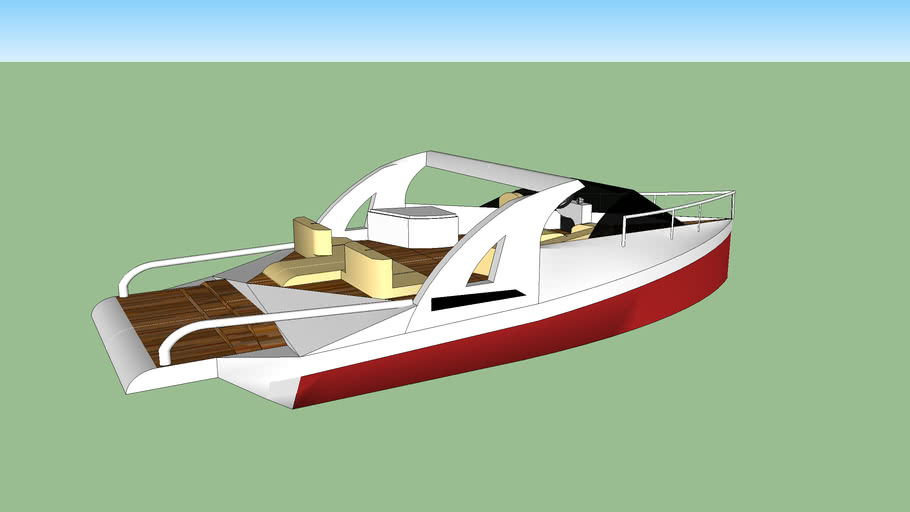 Lancha Embarcação Naútico | 3D Warehouse